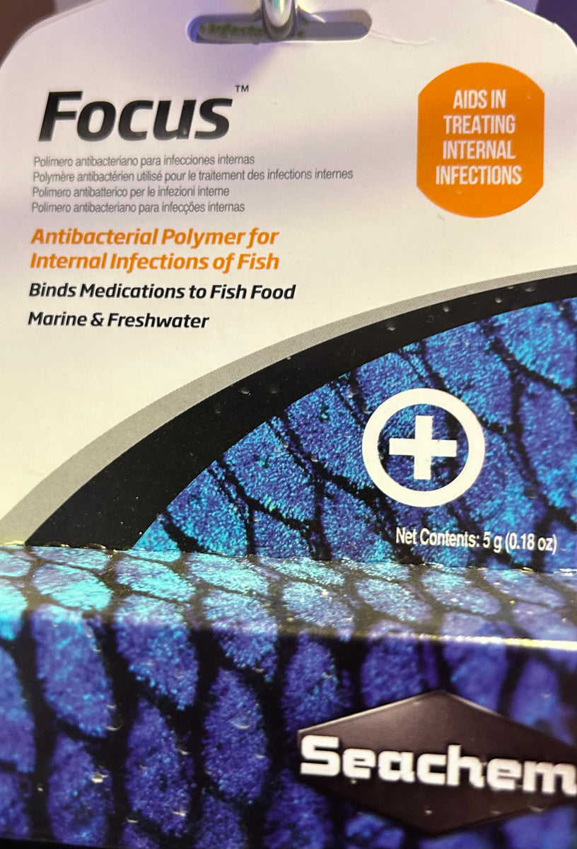 Seachem Focus Saltwater Fish treatment – Staub Aqua Farm LLC